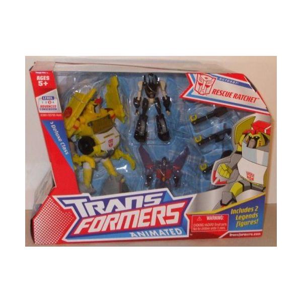 【商品名】Transformers トランスフォーマー Animated Deluxe Class - Rescue Ratchet フィギュア 人形 おもちゃ 【カテゴリー】フィギュア:トランスフォーマー