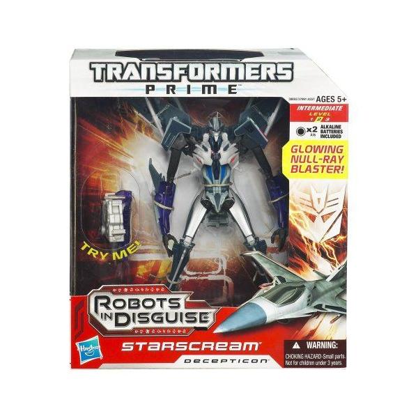【商品名】Transformers トランスフォーマー Prime Robots in Disguise Voyager Class Series 1 - Starscream Figur【カテゴリー】フィギュア:トランスフォーマー