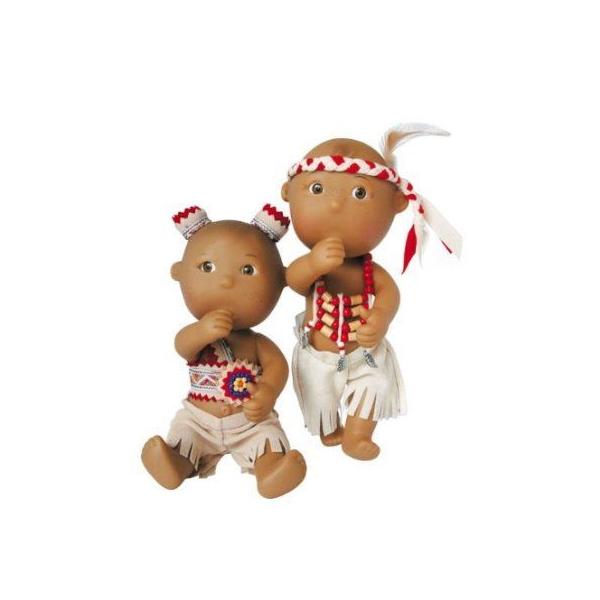 【商品名】TUTU &amp; TITI 8 Vinyl Indian Baby Doll By Golden Keepsakes ドール 人形 フィギュア【カテゴリー】フィギュア