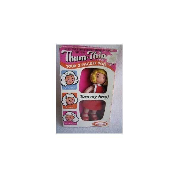 【商品名】Uneeda Thum-Things 3 Faced Doll 1973 Model 70310 ドール 人形 フィギュア【カテゴリー】フィギュア