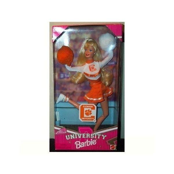 【商品名】University Clemson Barbie(バービー) Cheerleader Doll ドール 人形 フィギュア【カテゴリー】フィギュア:バービー