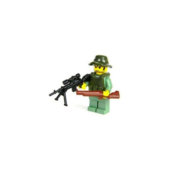 【商品名】US Army Vietnam Special Forces Sniper - Battle Brick Custom Minifigure ブロック おもちゃ 【カテゴリー】フィギュア