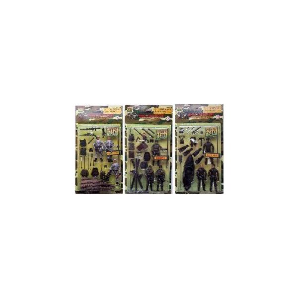 【商品名】World Peacekeepers -Power Team Elite- 3 Different Sets (Marine, Navy Seal and Modern Arctic) -Each【カテゴリー】フィギュア