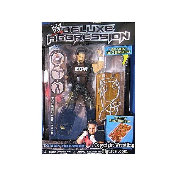 【商品名】WWE (プロレス) JAKKS DELUXE AGGRESSION 9 TOMMY DREAMER WRESTLING フィギュア【カテゴリー】フィギュア:WWE