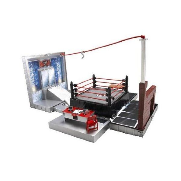 【商品名】WWE (プロレス) Micro Aggression Playset with 4 フィギュアs【カテゴリー】フィギュア:WWE