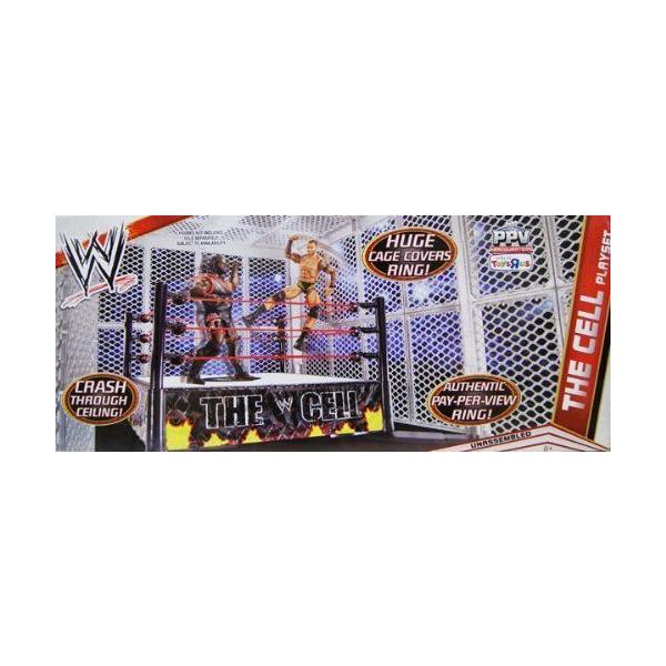 【商品名】WWE プロレス WWE プロレス The Cell Ring Playset (The most imposing ring structure ever created)(Ag【カテゴリー】フィギュア:WWE