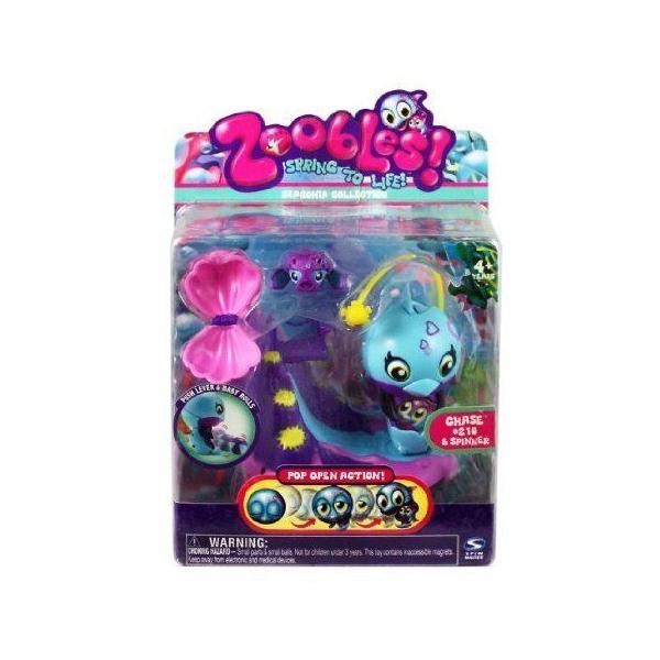 【商品名】Zoobles (ズーブルズ) Mama and Babies + Happitat - Dolphin【カテゴリー】フィギュア