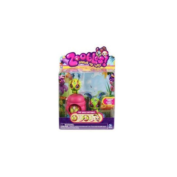 【商品名】Zoobles (ズーブルズ) Twobles Caterpillar and Bunny + Hapitat【カテゴリー】フィギュア