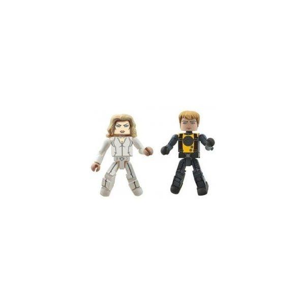 【商品名】マーベル Minimates XMen First Class Exclusive Mini フィギュア 2Pack Emma Frost Havok 131002fnp 【カテゴリー】フィギュア