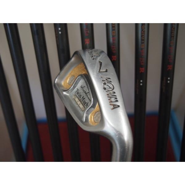 ■種別：アイアンセット　■メーカー：ホンマ■モデル：ツインマークス2000-PRO II　■シャフト：SUPER DORIC TITANIUM SHAFTIII(2S) 10本セット■フレックス：R　■ロフト：24■本数：10　■番手：3-...