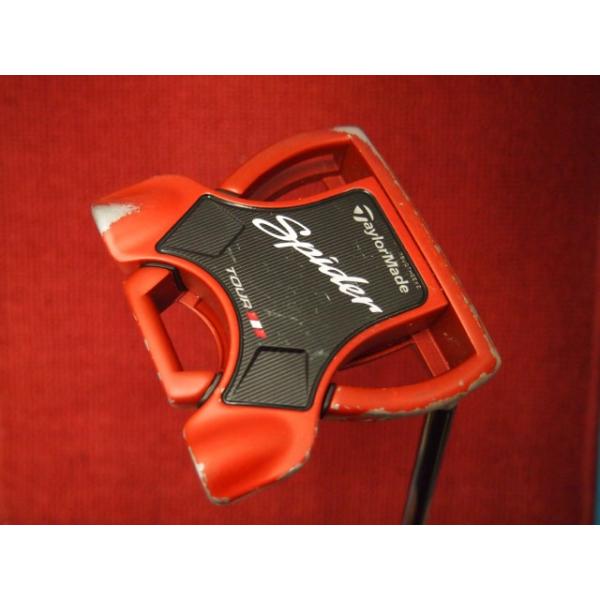 ■種別：パター　■メーカー：テーラーメイド■モデル：SPIDER TOUR RED SmallSlant　■シャフト：オリジナルスチール[34]■フレックス：　■ロフト：2.5■本数：1　■番手：P■長さ：34　■クラブ重量：541■ライ角...