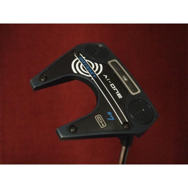 ■種別：パター　■メーカー：オデッセイ■モデル：Ai-ONE #7CH　■シャフト：STROKELAB 90[34]■フレックス：　■ロフト：3■本数：1　■番手：P■長さ：34　■クラブ重量：548■ライ角：70　■バランス：D4■キック...