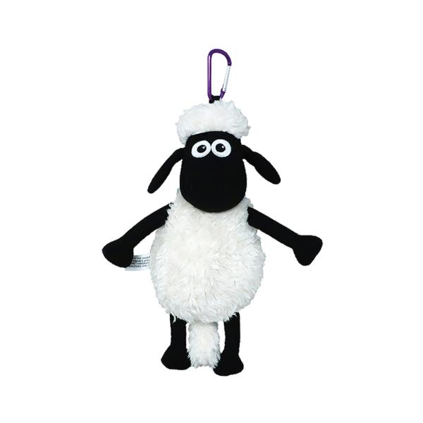 ひつじのショーン カラビナ付ボールケース・ボール2個収納可能キャディーバッグや、ラウンドバッグに取付けてアクセサリーとしても最適です■サイズ：250mm×180mm×80mm■材質：　頭、胴体、尾：ポリエステル　顔、足：ナイロン　カラビナ：...
