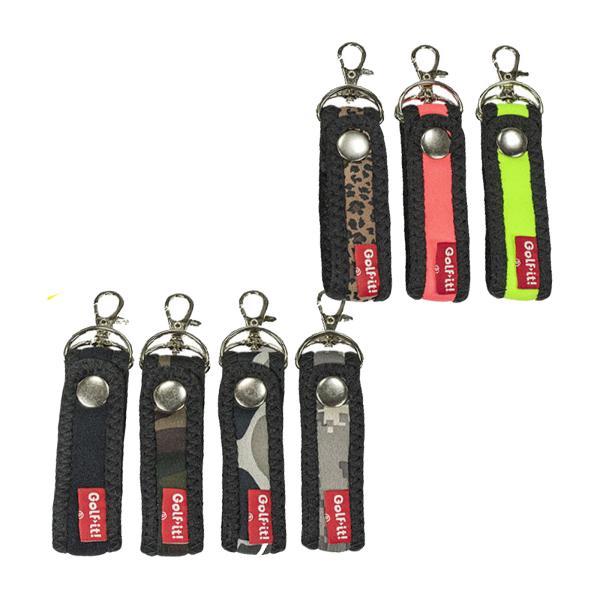 ■サイズ： 　長さ125mm（二つ折り、スナップ装着時の長さ約93mm 金具部分約32mm）　幅30mm（Dカン含む）　厚さ12mm■材質：　本体/ナイロン、合成ゴム、ポリエステル、他　フック、Dカン、スナップ/鉄にニッケルメッキ■質量：約...