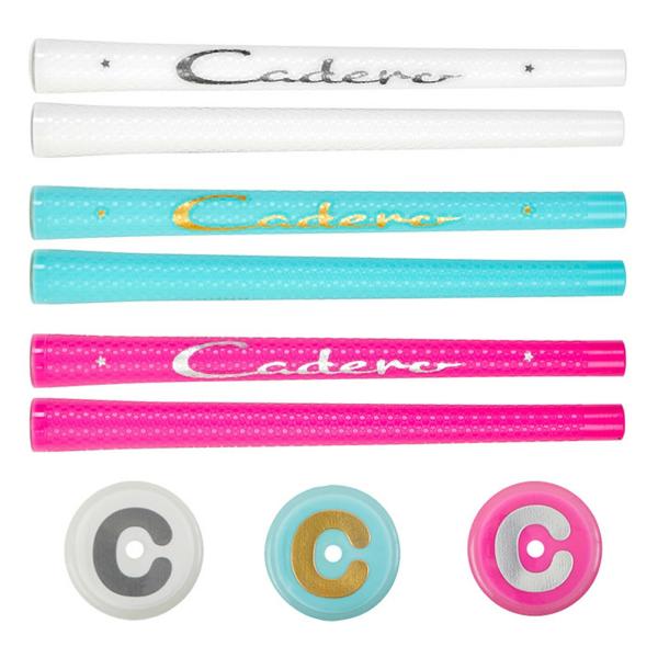 新発売の下巻き専用　カデロ最軽量グリップ！不可能と思われていた30g台の2層構造グリップ。試行錯誤を繰り返してついに完成！もちろん両面Pentagon加工でスリップも防止。カラー：ターコイズ、ホワイト、ピンク口径/重量UTRDタイプ（バック...