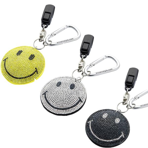 キラキラと輝くラインストーン入りパターキャッチャーの誕生です。持っているだけでウキウキ気分満載のアクセです。◆素材：ウレタンクッション(本体)/両面ラインストーン仕上げ◆用途：パターキャッチャー◆付属品：専用クリップ、カラビナ※裏面もすべて...