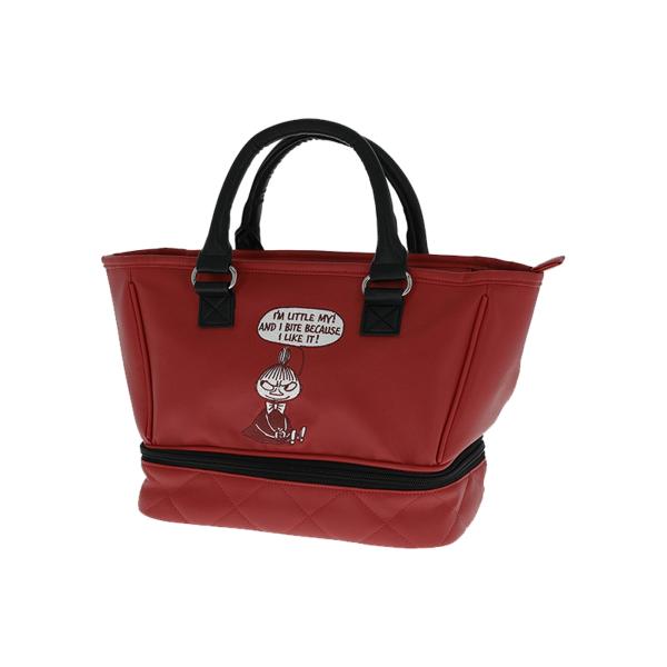 高級感のある合皮素材のトートバッグです。ゴルフの際ラウンドに持っていきやすいサイズ感と二層の収納があり、機能性抜群です！オリジナルファスナーチャームがワンポイントです。底部は大きく開いて取り出しやすい収納付きです。■素材：　本体：合成皮革　...