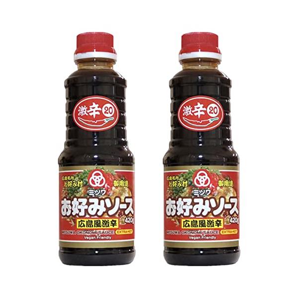 「商品情報」「ザ・広島ブランド」に認定、フードテーマパーク「お好み村」御用達として評判の「ミツワ お好みソース」。その「ミツワブランド」から販売されているこだわりソースの激辛タイプです。お好み焼やその他のお料理の素材の味を引き立てる味作りに...