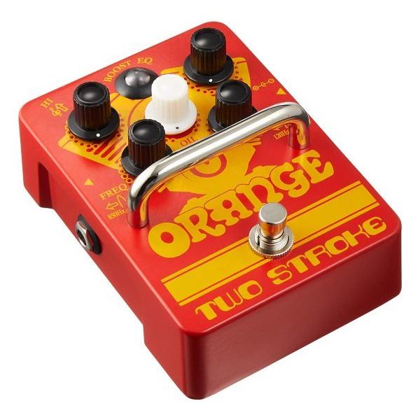 【商品名】Orange Two Stroke Active Dual-Parametric EQ/Boost ギター エフェクトペダル 【カテゴリー】ギターエフェクター : Orange Amps