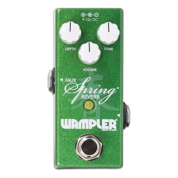 【商品名】Wampler Mini Faux Spring Reverb ギター エフェクトペダル 【カテゴリー】ギターエフェクター : Wampler