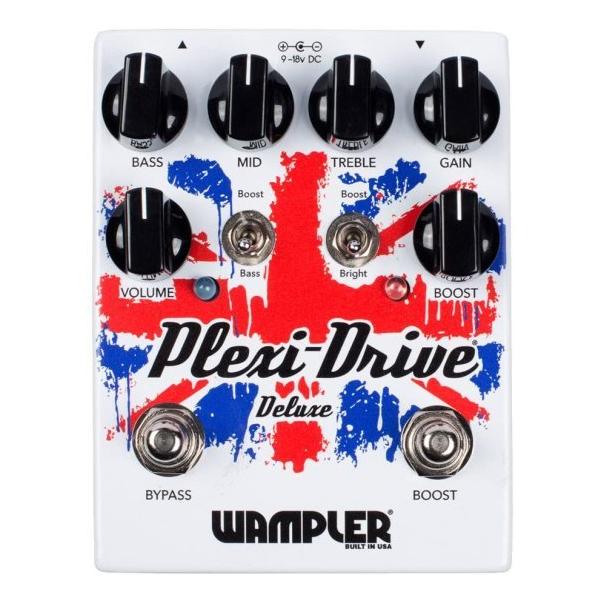 【商品名】Wampler Plexi-Drive Deluxe V2 ディストーション &amp; オーバードライブ ギター エフェクトペダル 【カテゴリー】ギターエフェクター : Wampler