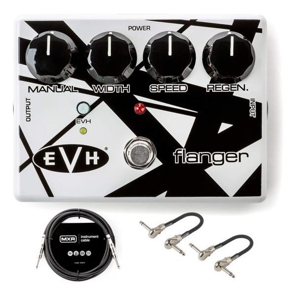【商品名】Briskdrop MXR EVH117 Flanger ギター エフェクトペダル バンドル with MXR Instrument ケーブル and 2 MXR Premium Patch ケーブル 【カテゴリー】ギターエフェク...