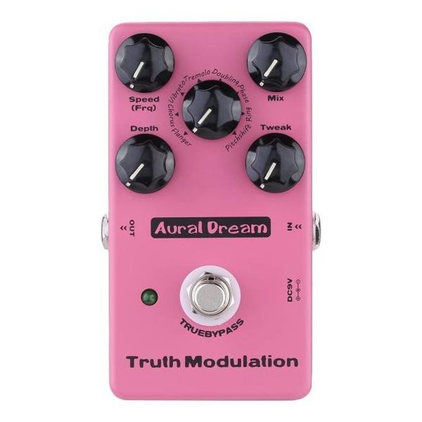 【商品名】Aural Dream Truth Modulation Multi MOD ギター エフェクトペダル including Flanger コーラス Pitchshift トレモロ Phaser Ring エフェクツ トゥルー バ...