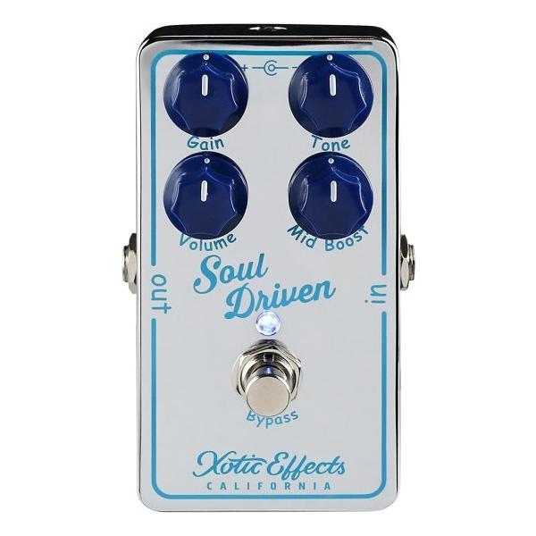 【商品名】Xotic エフェクツ Soul Driven Boost &amp; オーバードライブ エフェクトペダル 【カテゴリー】ギターエフェクター : SWE