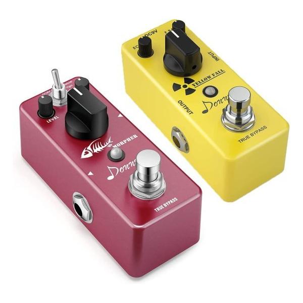 【商品名】Donner Yellow Fall ディレイ ペダル バンドル with ディストーション ギター ペダル, Morpher 3 ディストーション Modes for エレクトリック ギター トゥルー バイパス 【カテゴリー】ギ...