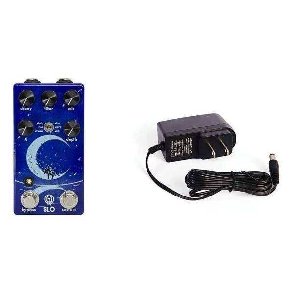 【商品名】Walrus Audio Sl? Multi Texture Reverb ギター エフェクトペダル, スタンダード (900-1047) &amp; D'Addario アクセサリー PW-CT-9V DC パワーアダプター ?...