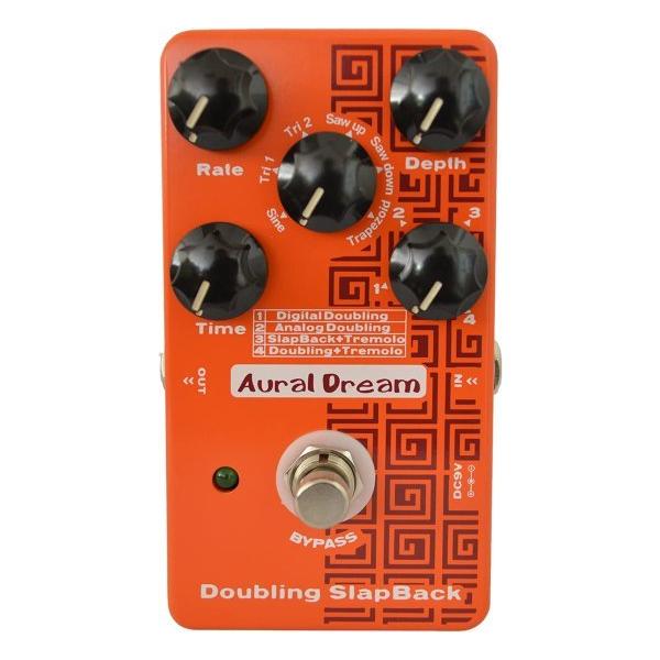 【商品名】Aural Dream Doubling Slapback ギター エフェクトペダル includes 4 modes and 6 modulation waveforms 【カテゴリー】ギターエフェクター : Aural Dream