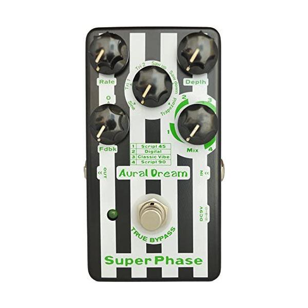 【商品名】Aural Dream Super Phase ギター エフェクトペダル provides 4 Phaser modes,6 modulation waveforms and double feedback modes,トゥルー ...