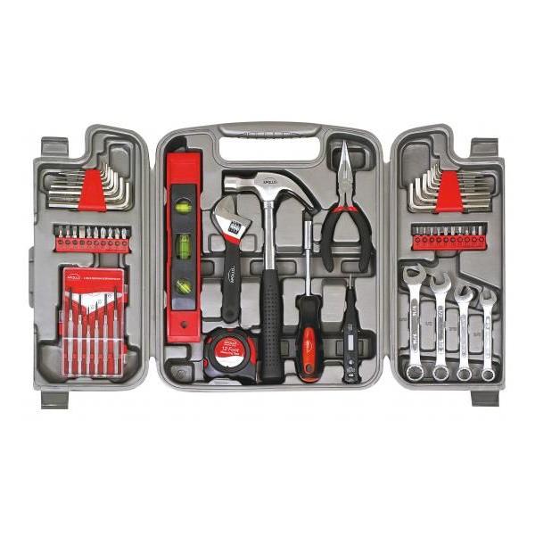 【商品名】 Apollo Precision Tools DT9408 Household Tool Kit, 53-Piece 【カテゴリー】 DIY・工具 : 工具セット・道具セット