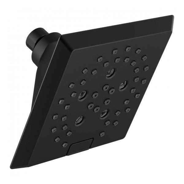 【商品名】 Delta 52664-BL H2Okinetic 5-Setting Raincan Shower head, Matte Black 141［］ 【カテゴリー】 DIY・工具 : シャワーシステム・シャワートリムキット