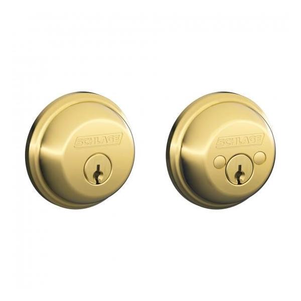【商品名】 Schlage デッドボルト、鍵付き2サイド。 B62 505x605 1 【カテゴリー】 DIY・工具 : デッドボルト