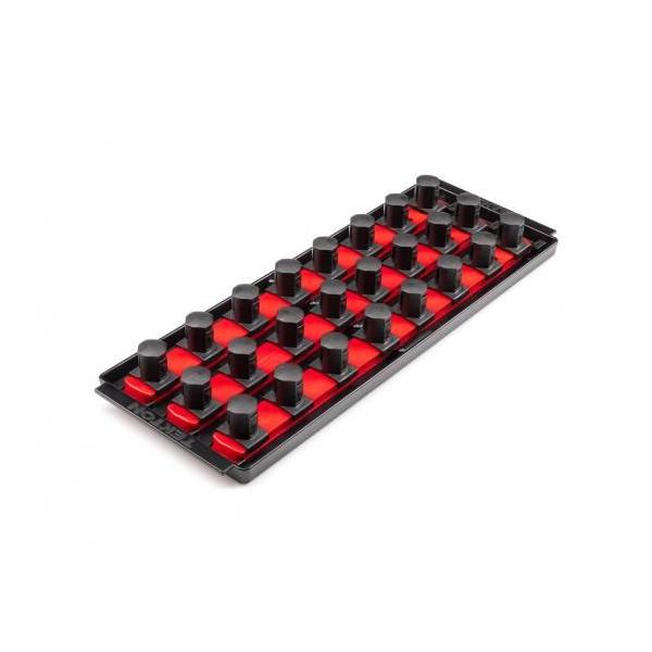 【商品名】 TEKTON 3/4インチドライブ 3レールソケットオーガナイザーセット レッド (24ツール) | OST36124 | アメリカ製 【カテゴリー】 DIY・工具 : スクエアドライブ