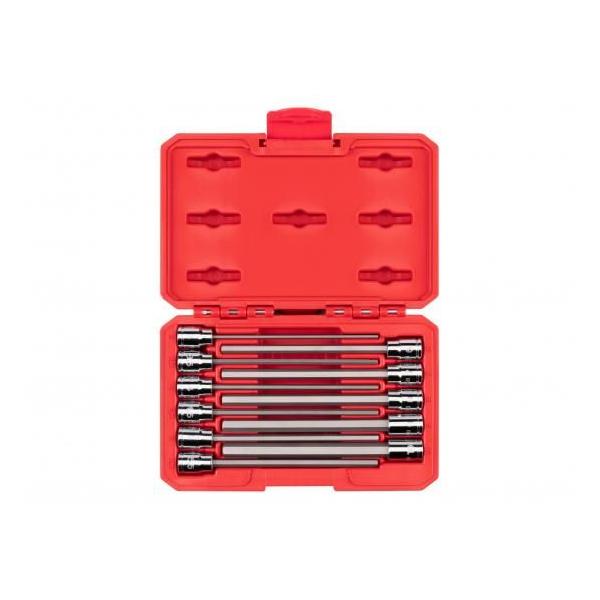 【商品名】 TEKTON 3/8 Inch Drive Long Hex Bit Socket Set, 11-Piece (3-10 mm) | SHB91314 【カテゴリー】 DIY・工具 : ソケットビット