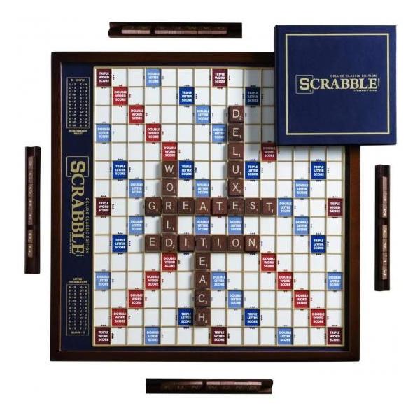 【商品名】 [ウィニングソリューション]Winning Solutions Scrabble Deluxe Wooden Edition with Rotating Game Board WS20810 【カテゴリー】 おもちゃ : ボードゲーム