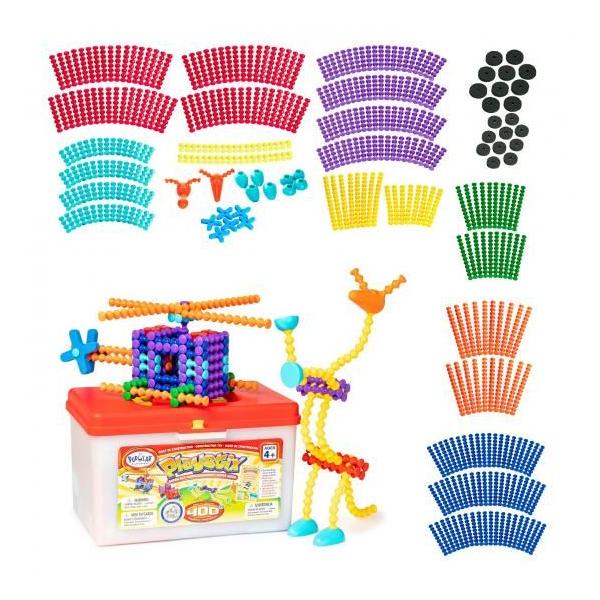 【商品名】 [ポピュラープレイシングス]Popular Playthings Playstix Super Set 90004 【カテゴリー】 おもちゃ : ブロックセット