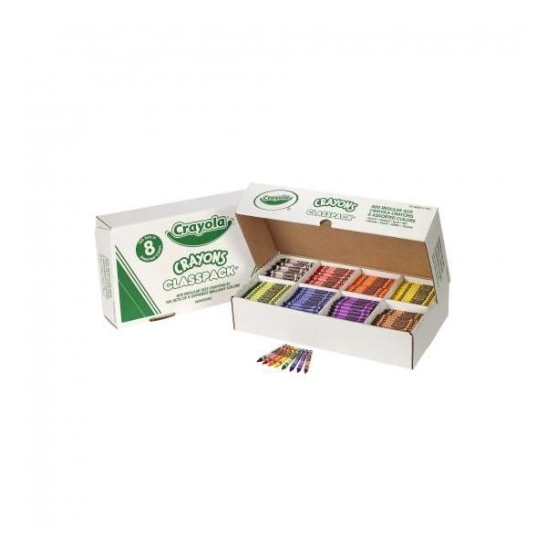 【商品名】 Classpack Regular Crayons, 8 Colors, 800/BX 【カテゴリー】 おもちゃ : クレヨン