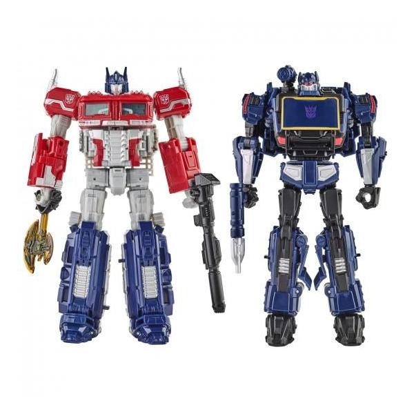 【商品名】 TRANSFORMERSトランスフォーマー:Reactivate Video Game-Inspired Optimus Prime and Soundwave 2パック 6.5インチ コンバージョンアクションフィギュア 8歳以...