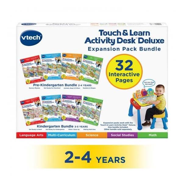 【商品名】 VTech Activity Desk 4-in-1 Pre-Kindergarten Expansion Pack Bundle for Age 2-4 141［］ 【カテゴリー】 おもちゃ : ラーニングシステム