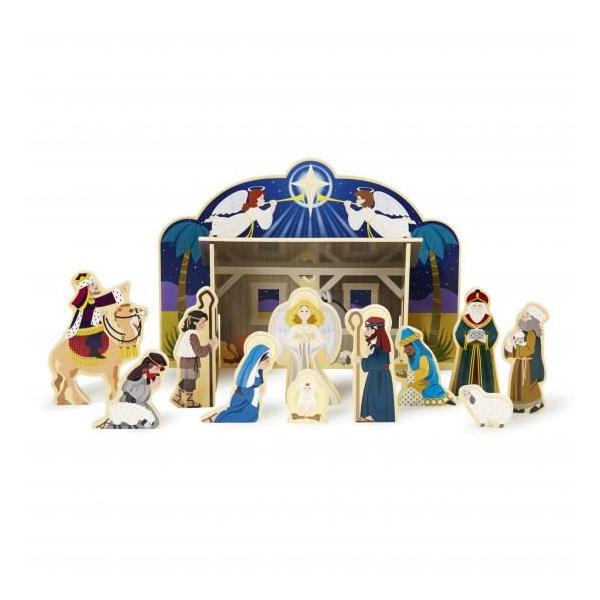 【商品名】 Wooden Nativity Set, US and Some Other Countries Market 【カテゴリー】 おもちゃ : 赤ちゃん・幼児のおもちゃ