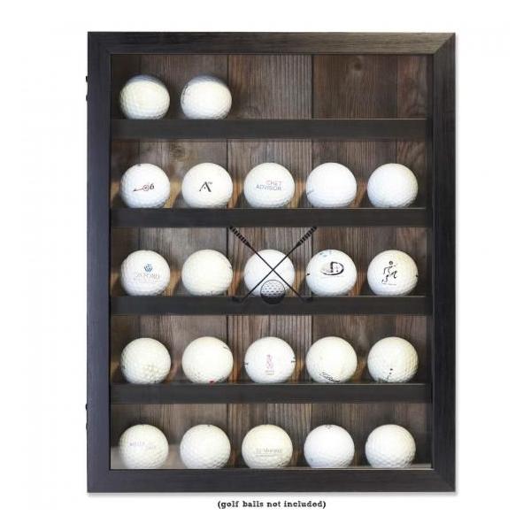 【商品名】 Lawrence Frames 531011 11x14 ゴルフディスプレイケース - ロゴボール25個収納シャドーボックスフレーム、ブラック 【カテゴリー】 スポーツ・アウトドア : コンペギフトセット, 収納・ディスプレイ