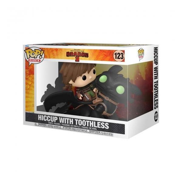 【商品名】 Funko Pop! Rides DLX: How to Train Your Dragon - Hiccup with Toothless 【カテゴリー】 ホビー : フィギュア・コレクタードール