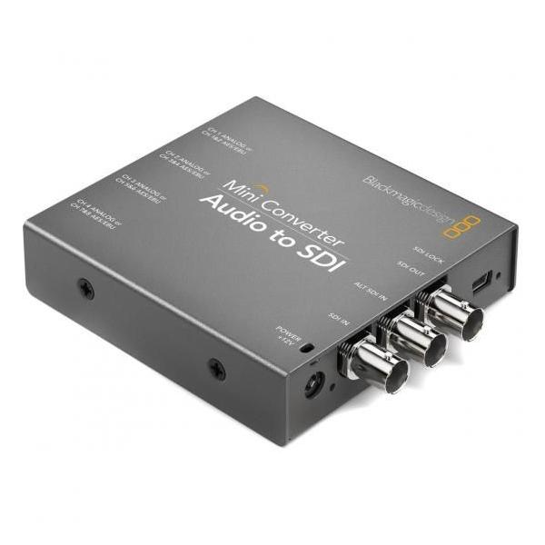 【商品名】 BlackmagicDesign Mini Converter Audio to SDI 2 【カテゴリー】 産業・研究開発用品 : デジタル・アナログ変換器