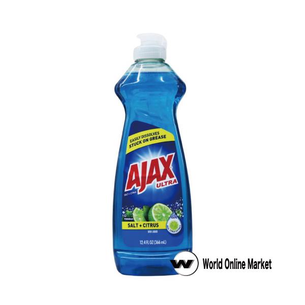 アメリカのスーパーマーケットの定番！アメリカで人気のAJAXのディッシュソープ。こびりついた食べ物を取り除き、食器をピカピカにきれいにします。食器の臭い対策に。原産国：アメリカ内容量：366ml成分：水、界面活性剤、洗浄剤、粘度調整剤、香料...