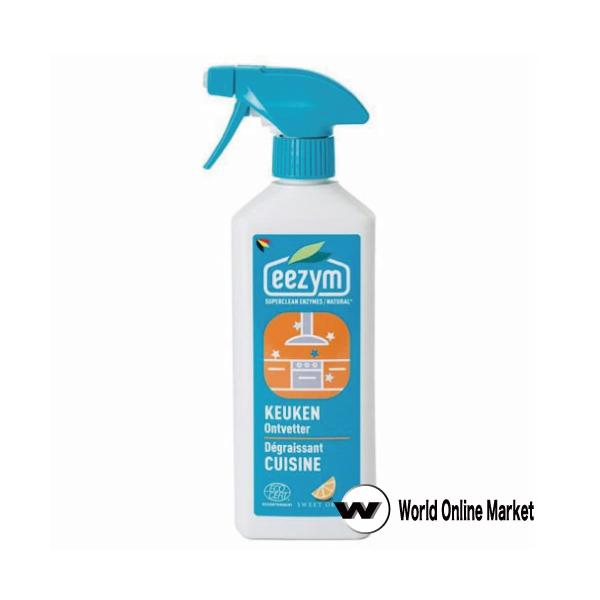 コンロやレンジフードなど、キッチン周りの頑固な油汚れに特化！ベルギーのリアルコ社が、浄水処理場や食品工場などプロの現場で30年以上培った酵素洗浄技術を活かして開発した、家庭用ナチュラル酵素洗剤です。手肌や環境にやさしい洗剤です。オレンジの香...