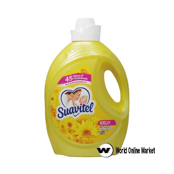 コルゲート社の人気ブランド商品【スアビテル】です。ふんわり柔らかく、そして優しく香るのが特徴です。ダウニーシリーズよりも、香りの強さが弱いので日本人向けの商品です！使用回数は105回とアップ！※メーカーにより、パッケージデザイン等は予告なく...