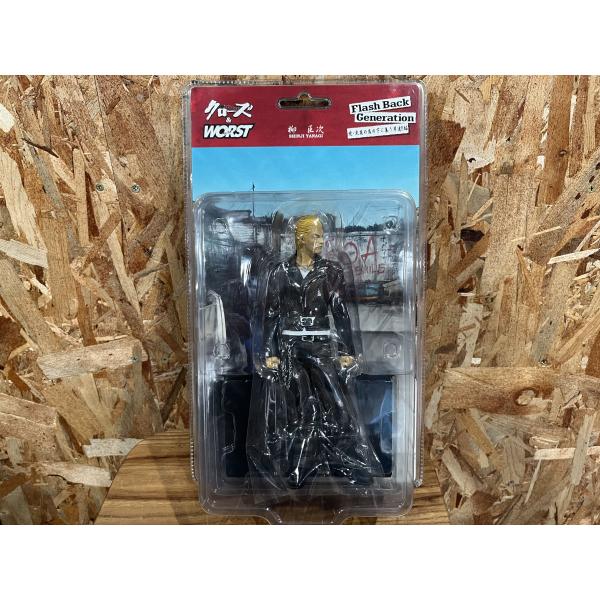 クローズ×WORST　柳臣次　Flash Back Generation　続・武装の名の下に集う男達！！編　フィギュア未開封品保管上の傷、汚れ有り。画像を確認した上で気になる方はお問い合わせください。